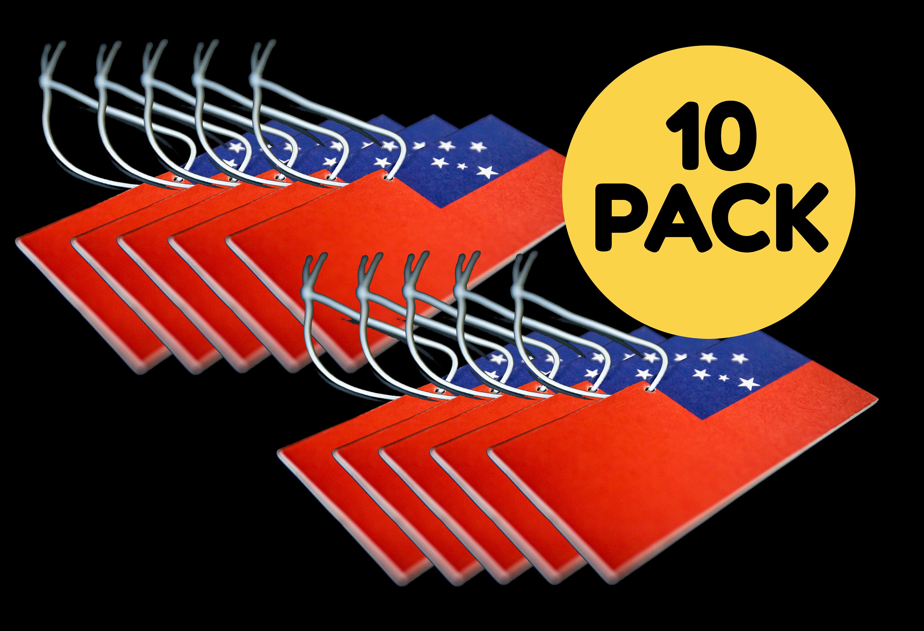 SAMOAN Mini Samoa Flags Pack of 10 - Etsy