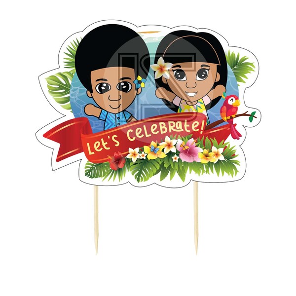Island Cake Topper - Etsy