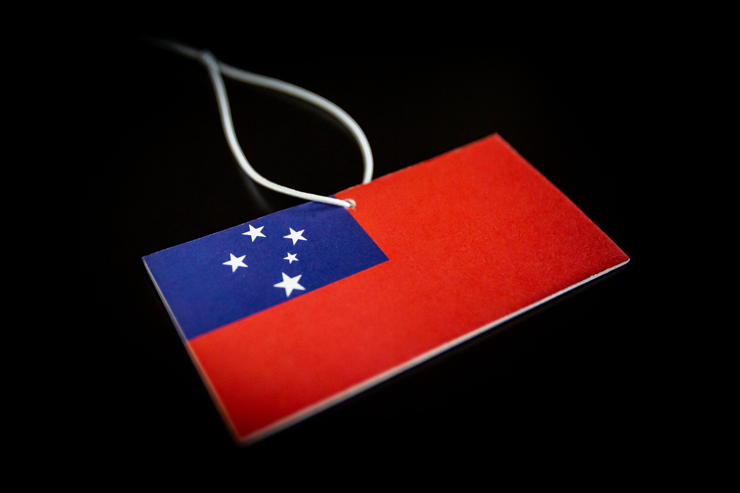 SAMOAN Mini Samoa Flags Pack of 10 - Etsy