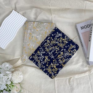 Multiple Styles of Embroidered Floral Fabric iPad Case,ipad Air 11" 13 ...