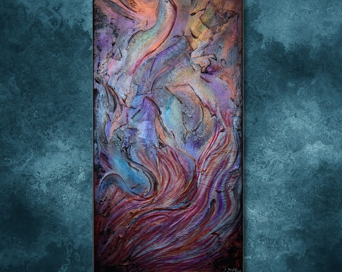 Reborn Phoenix Strong Woman Overcomer Rising From the Ashes Watercolor ...