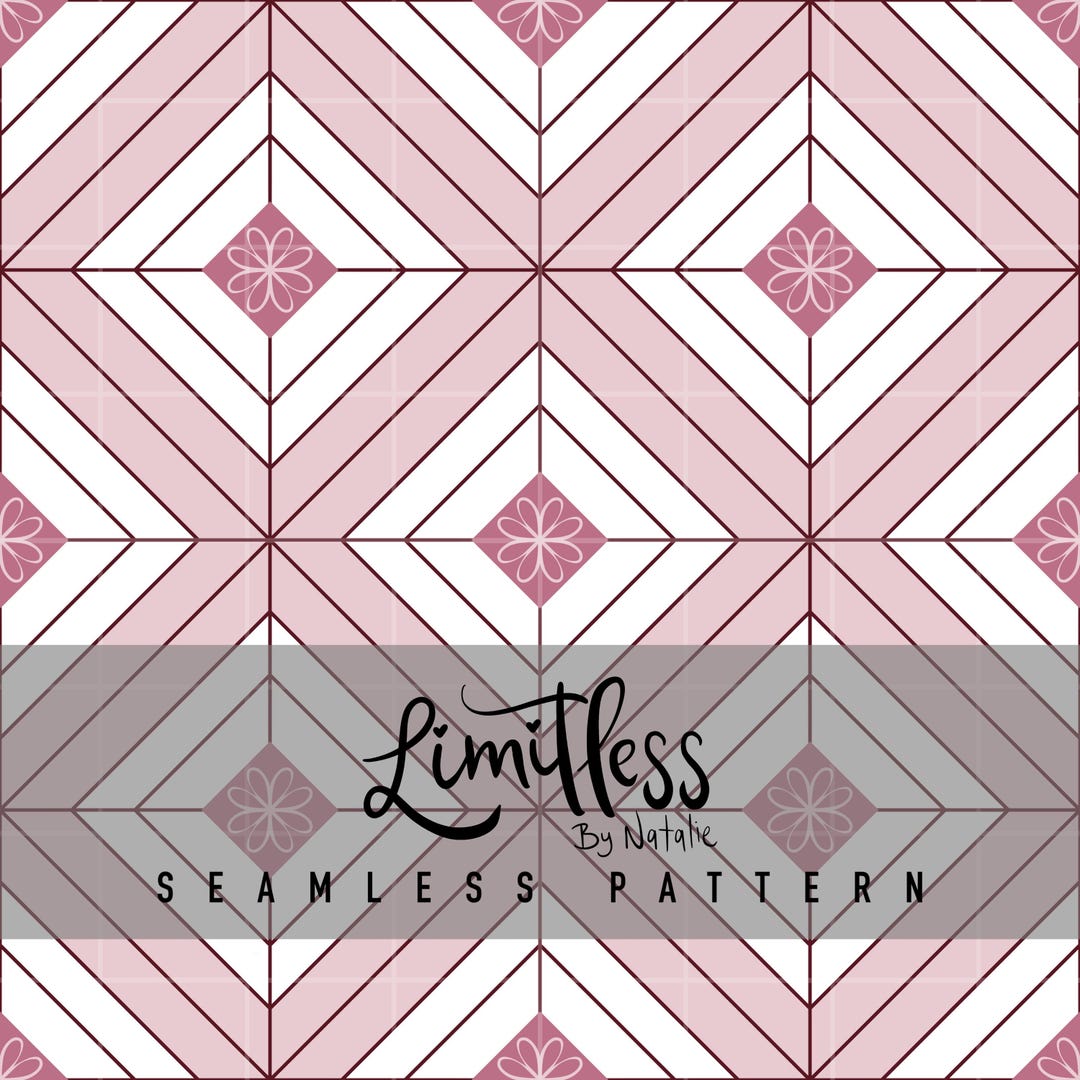 Diamond Tile Seamless Pattern and Digital Scrapbook Paper - Etsy