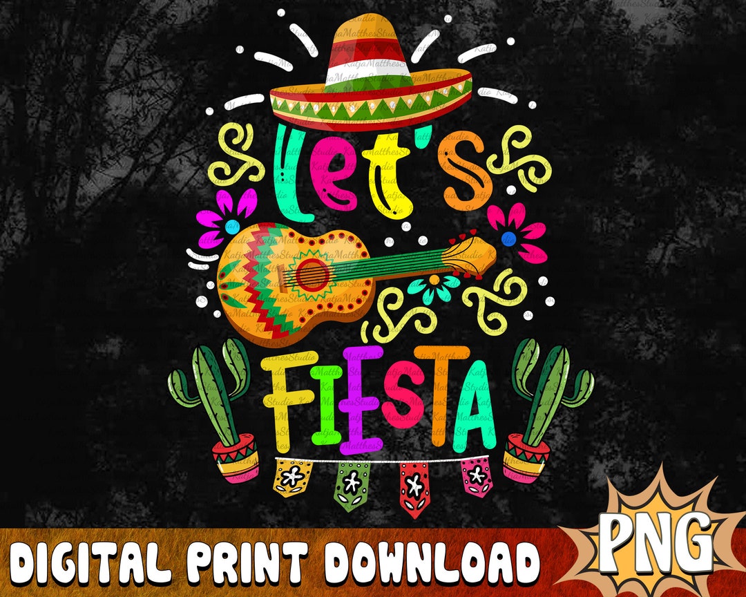 Cinco De Mayo Clipart. Mexican Fiesta Clip Art. Digital 5 De Mayo Party ...