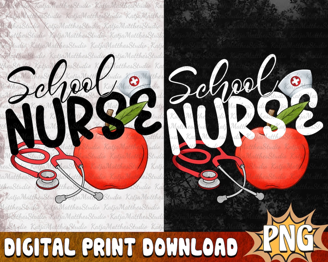 School Nurse PNG School Nurse Design Nurse Life Png Back to - Etsy