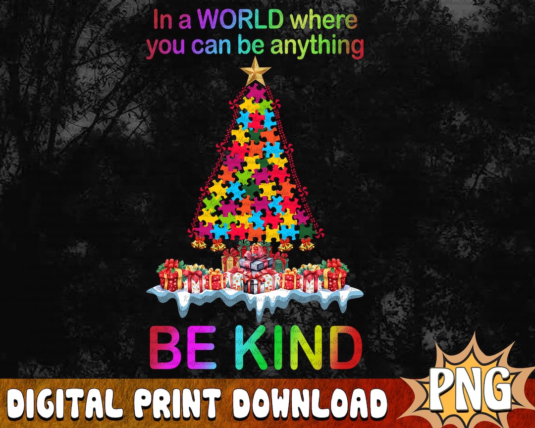 Autism Awareness Christmas Tree PNG, Autism Christmas Png, Autism Kid ... Autism Awareness Christmas Tree PNG, Autism Christmas Png, Autism Kid ...