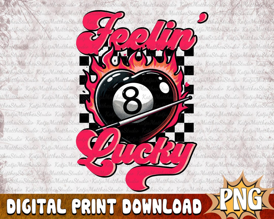Feeling Lucky Png, Gambling Png, Cruise Png, Retro Magic 8 Ball Png ...