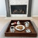 Extra Large 24 Inch Square Serving Tray - Ottoman Tray - Etsy