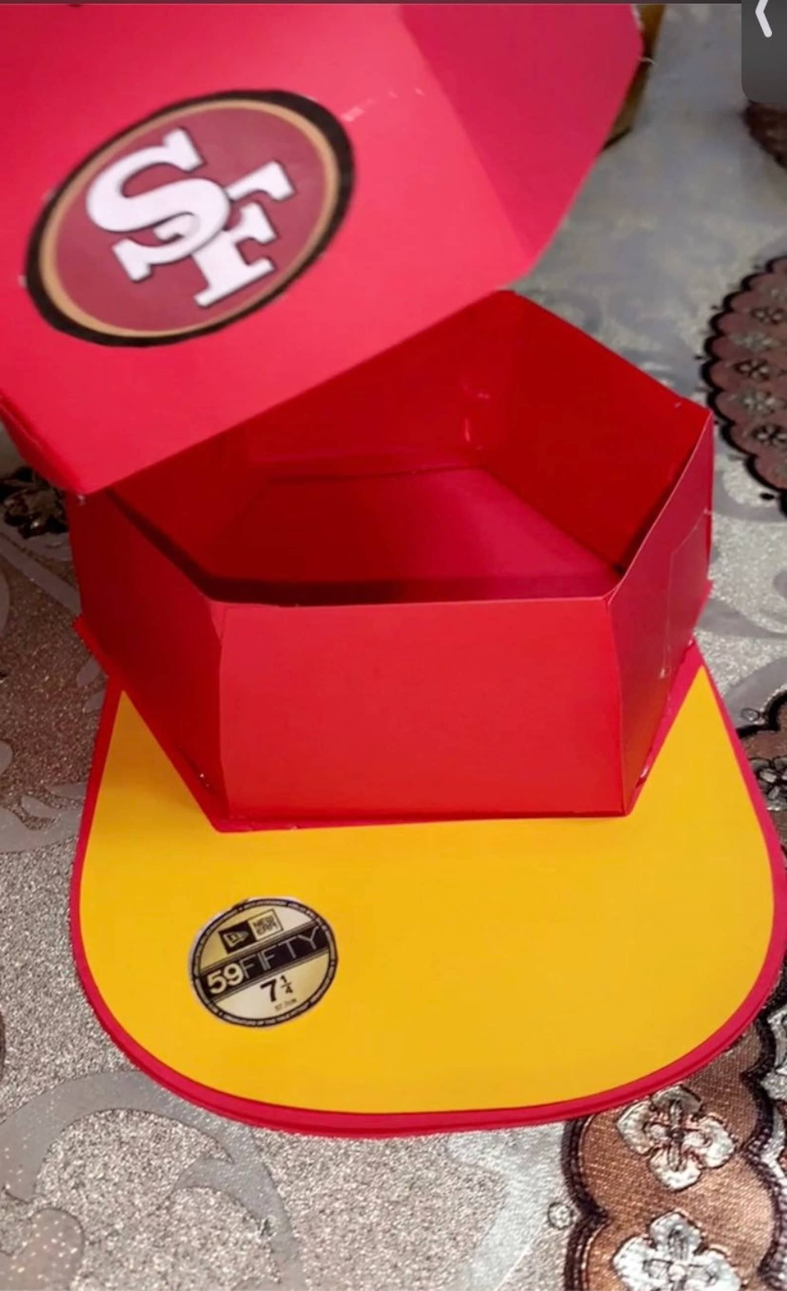 Baseball Cap / Cowboy Hat Box - Etsy