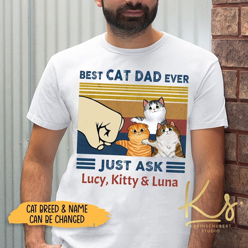 Best Cat Dad Ever - Etsy