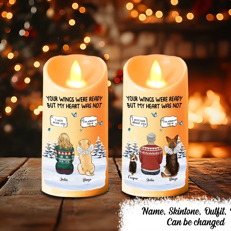 Pet Memorial Candle - Etsy