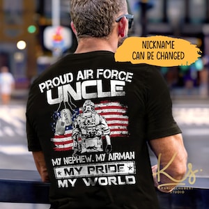 Proud Air Force Dad, My Son My Airman My Pride My World, Custom Air ...