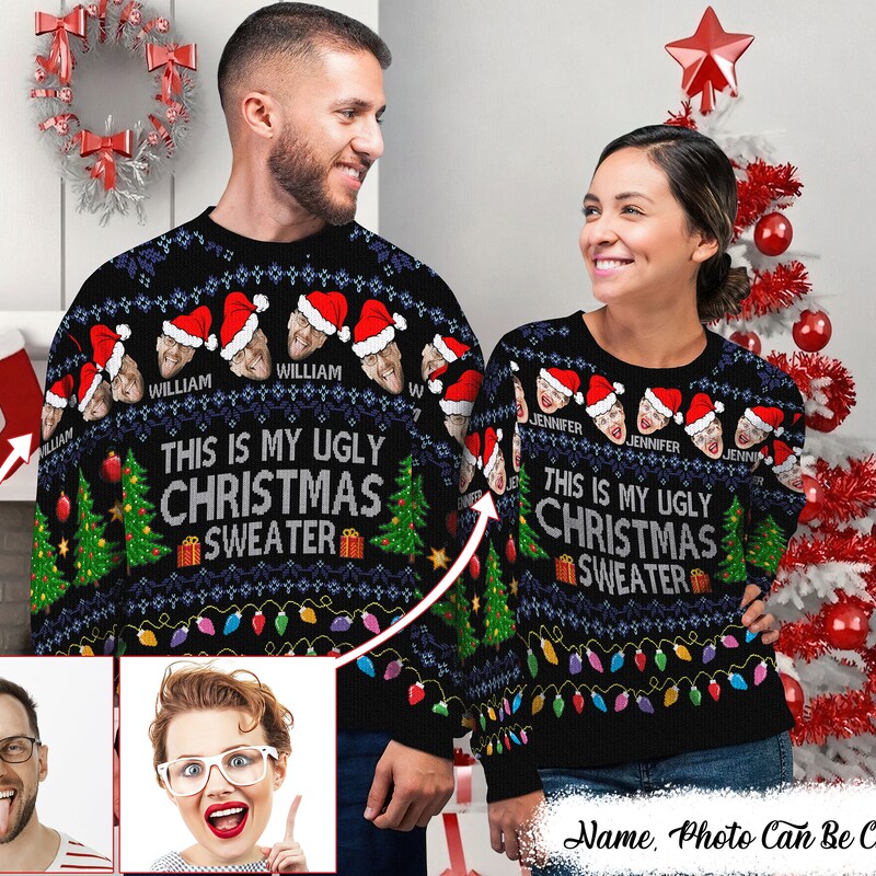 Ugly Christmas Sweater - Etsy