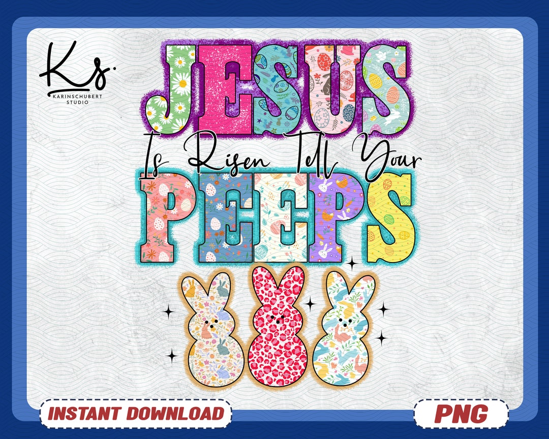 Jesús es la razón Dile a tus amigos Png, Pascua Peeps Png, Christian ...
