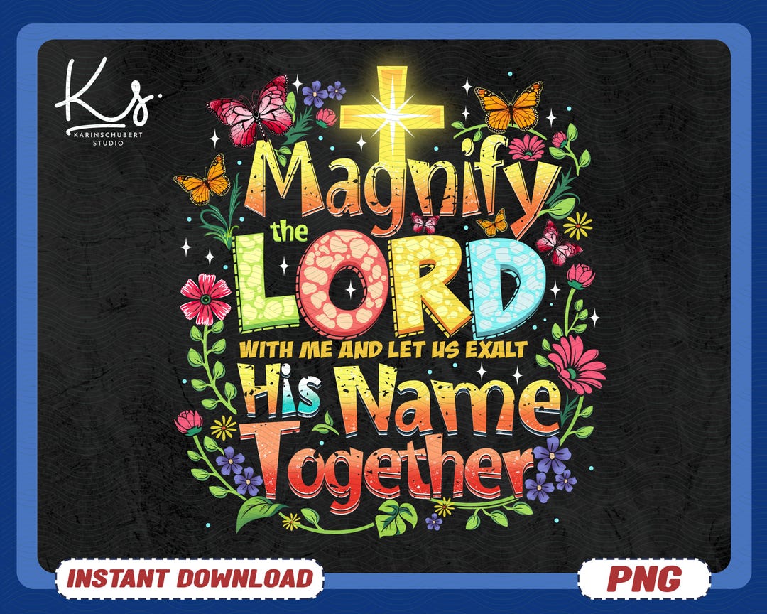 Magnified Png, Vacation Bible School Png, Magnify the Lord With Me, and ...