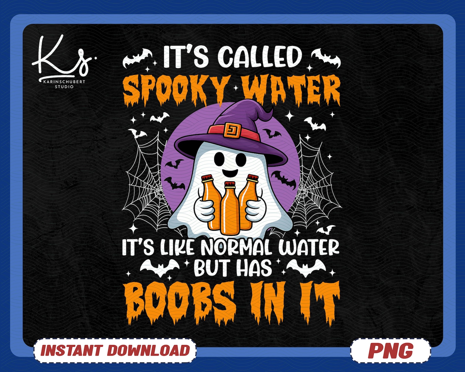 It's Called Spooky Water PNG, Funny Halloween Ghost PNG, Spooky Water ...