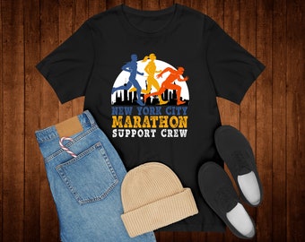 Marathon Support Crew Shirt - Etsy