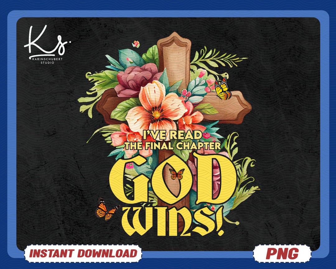 God Wins Png, God Wins Gift, Religious Png, Christian Gift, the God ...
