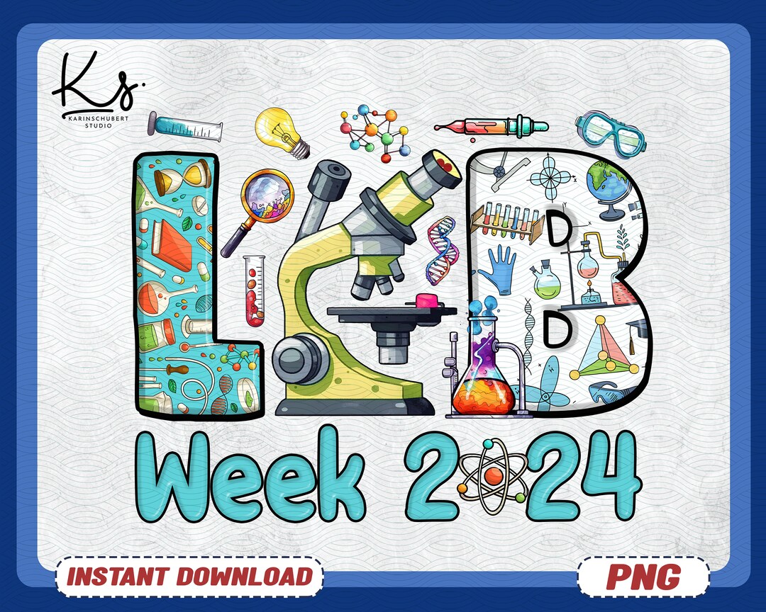 Lab Week 2024 Png, Medical Lab Science Png, Microbiology Png ...