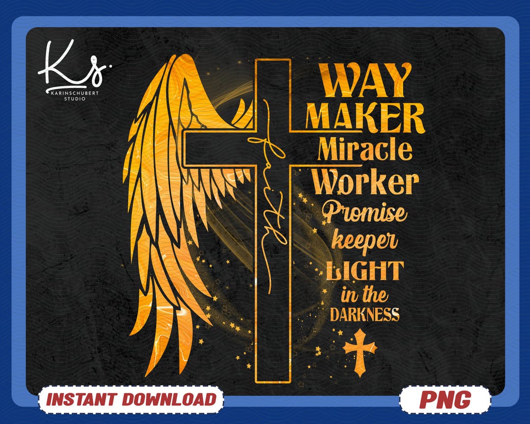 Miracle Worker Promise Keeper Waymaker Png, Religious Png, My God ...