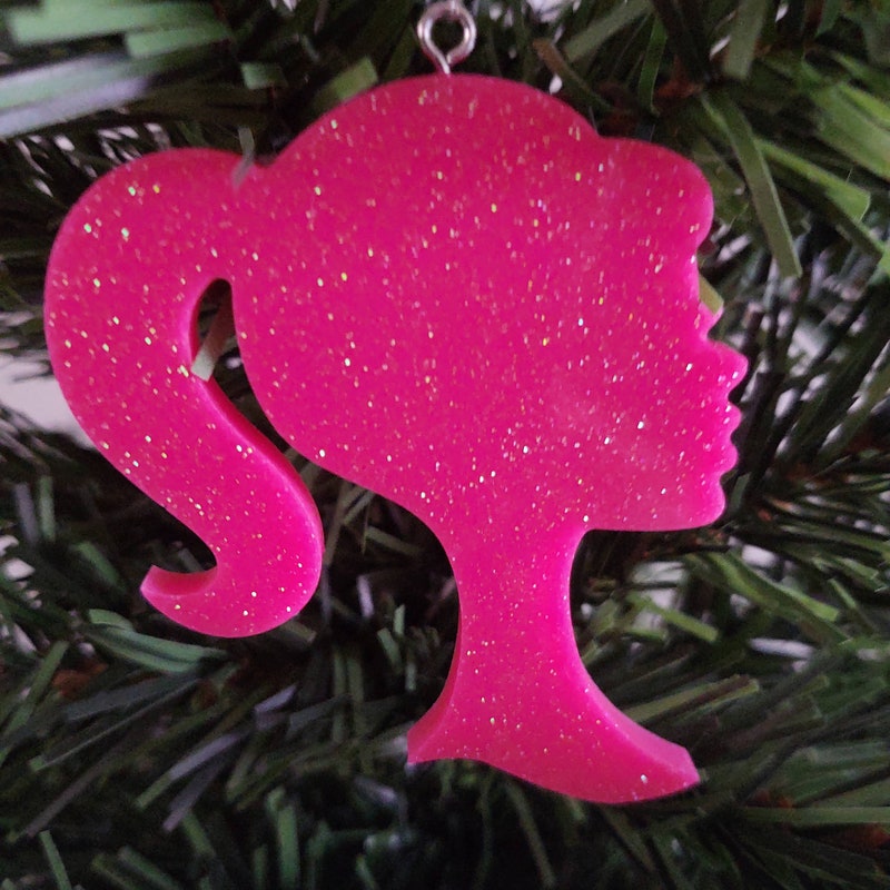 Resin Barbie Ornament - Etsy