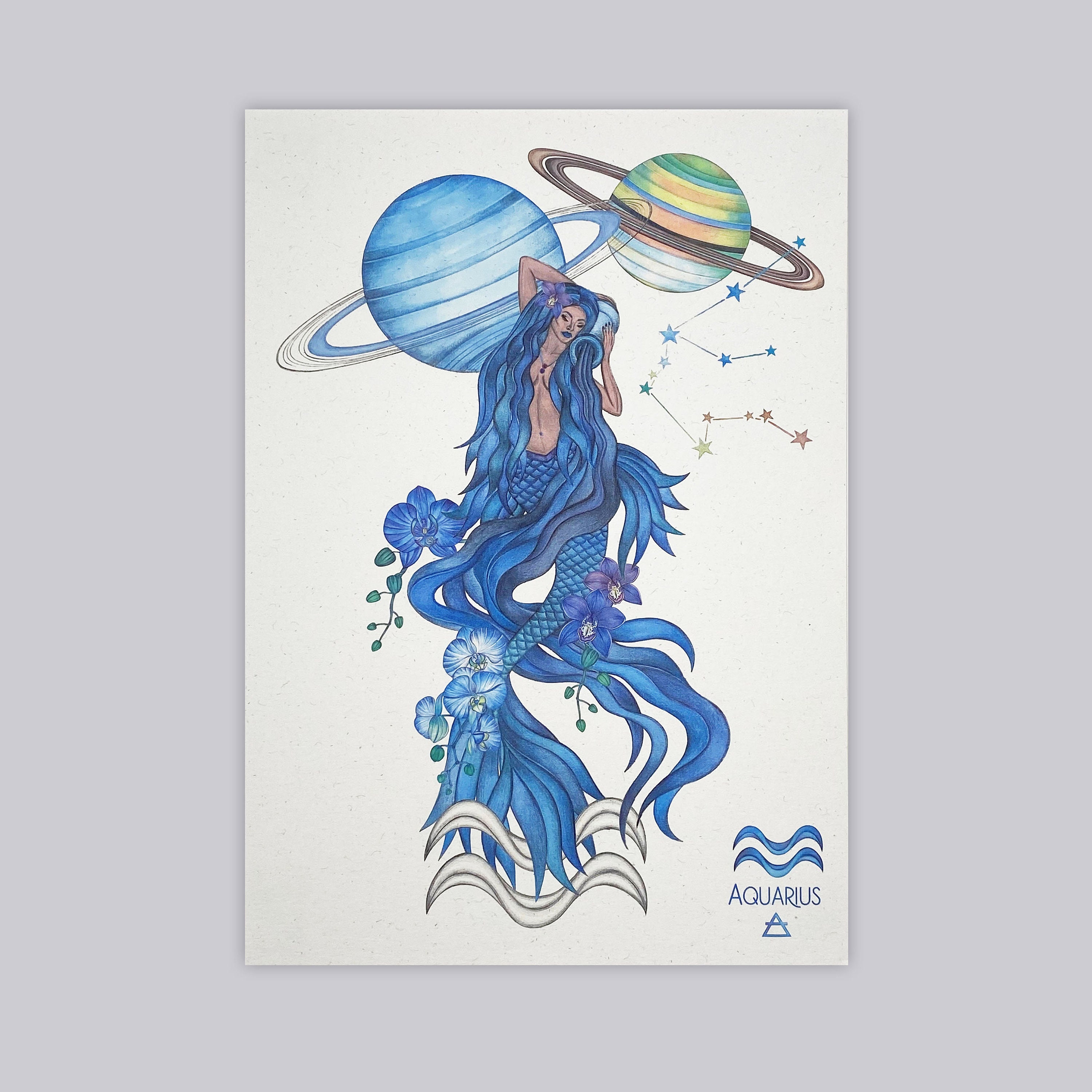 Aquarius Drawing