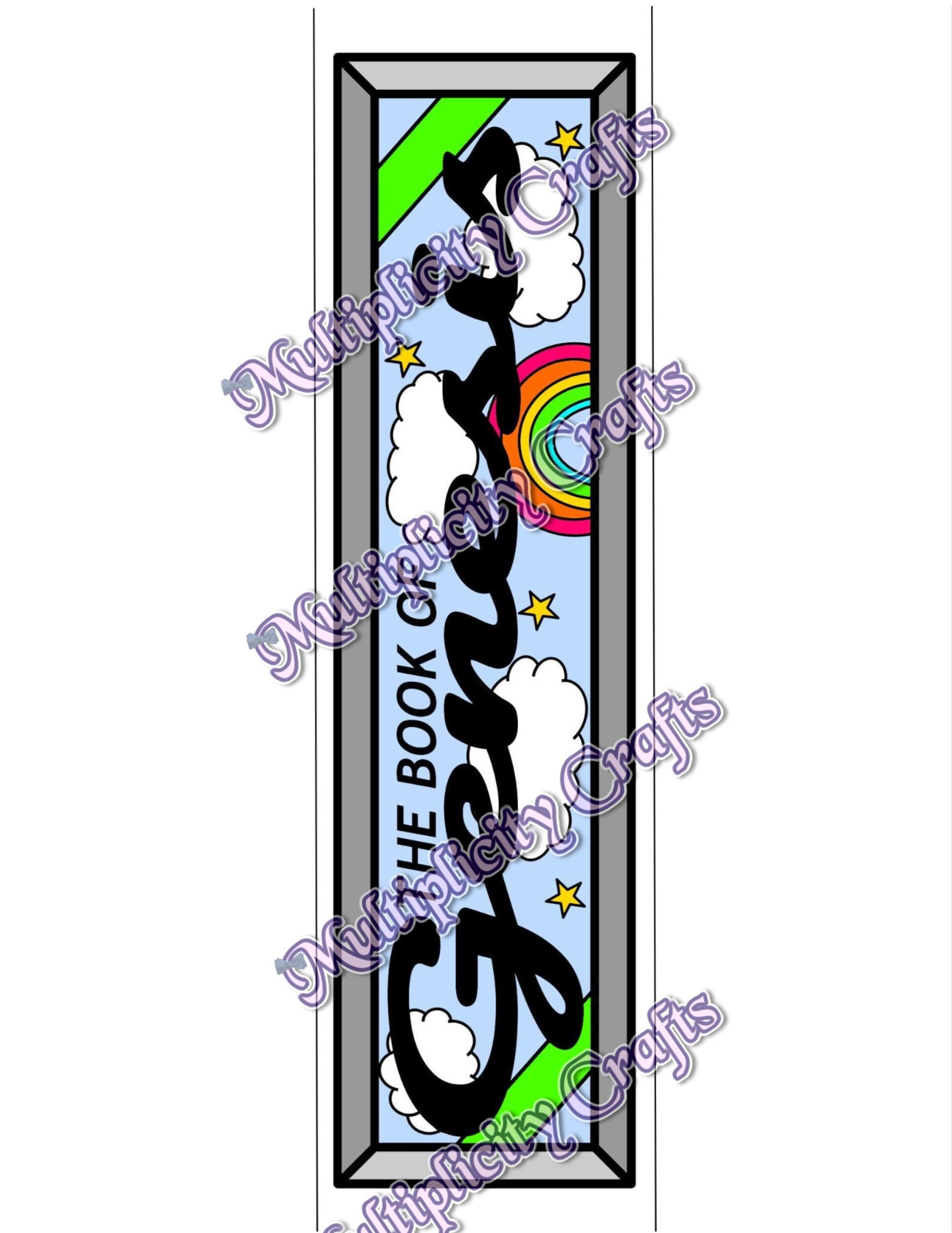 Genesis Bookmark And/or Bible Journaling Traceable, Clip Art Digital ...