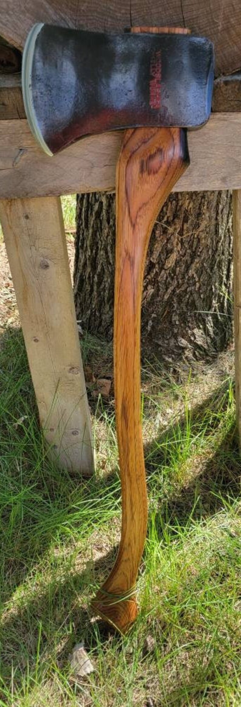 Vintage WOODSLASHER KELLY WORKS Axe With Custom Sheath - Etsy