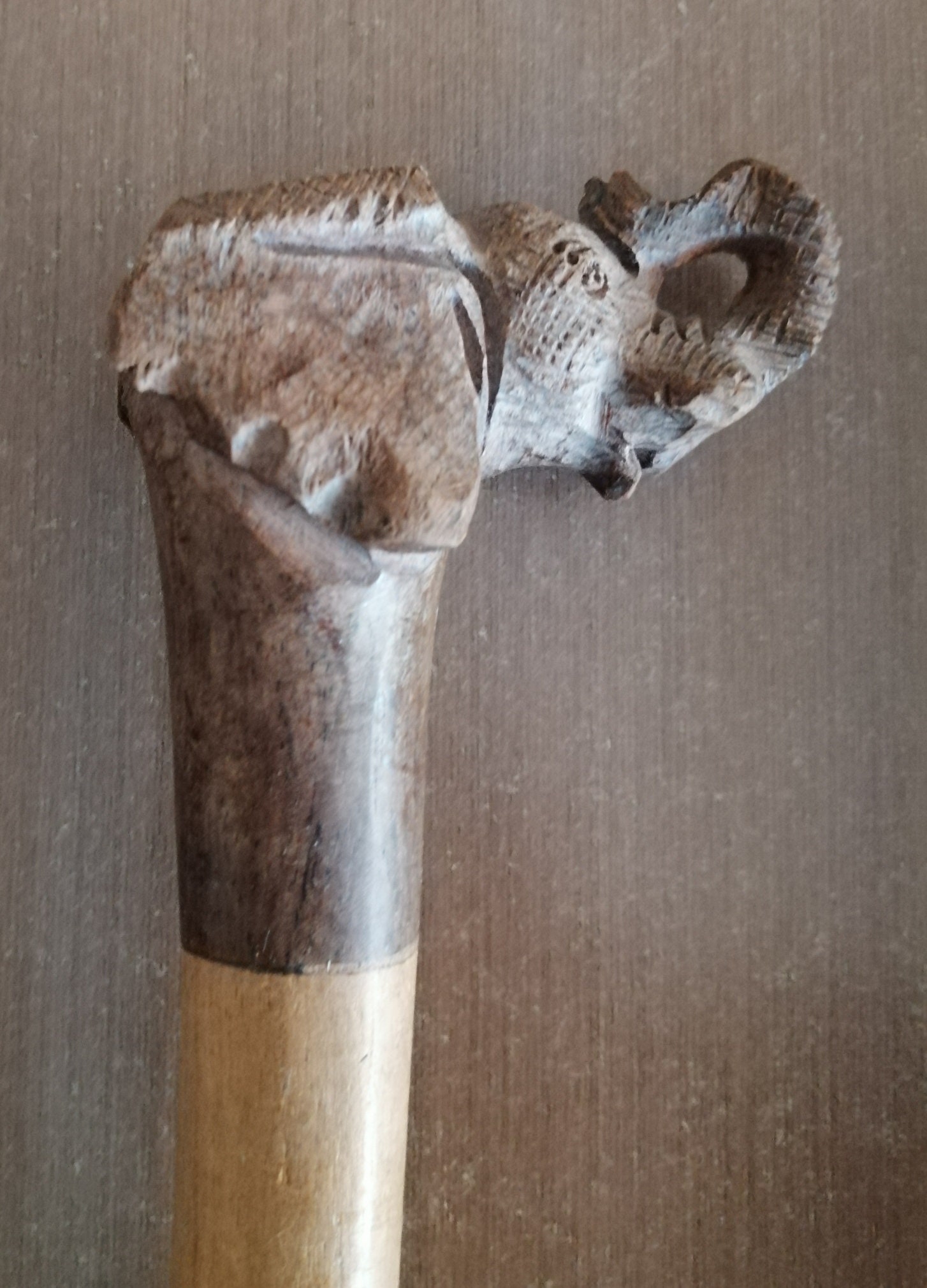 Africa Hand Carved Cane Walking Stick Zimbabwe African Art Wood Wild ...