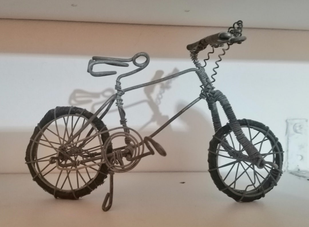 Hand Made Metal Wire Model Bike African Recycled Wire Art Kids Toy - Etsy