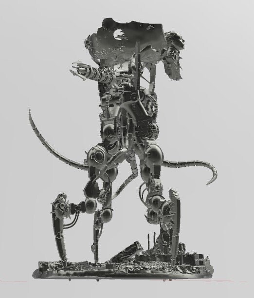 Doom Stalker With Doomsday Cannon Necron Poxy 40k Poxy - Etsy