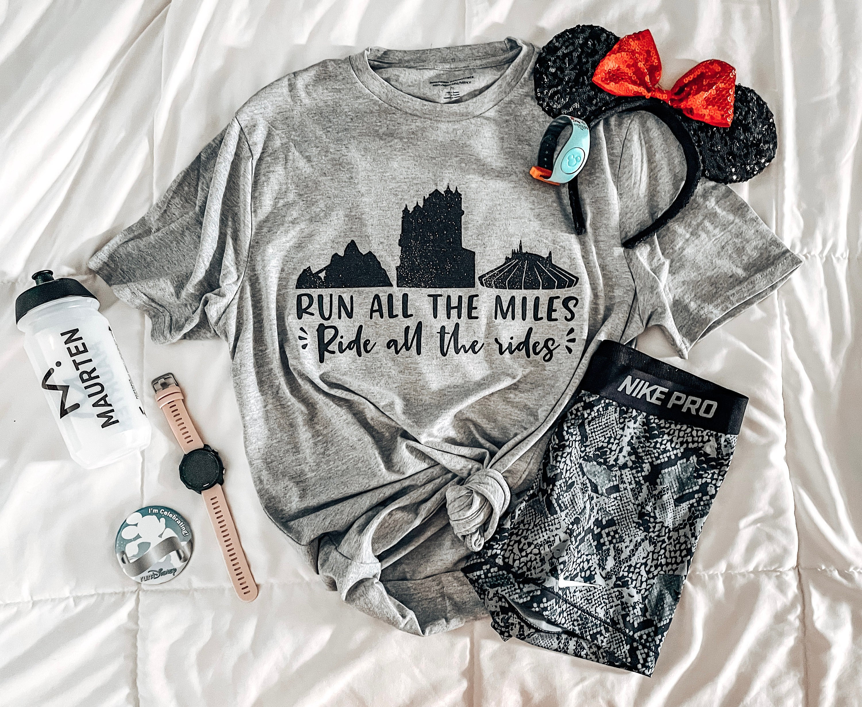 Rundisney Run All the Miles, Ride All the Rides Svg - Etsy