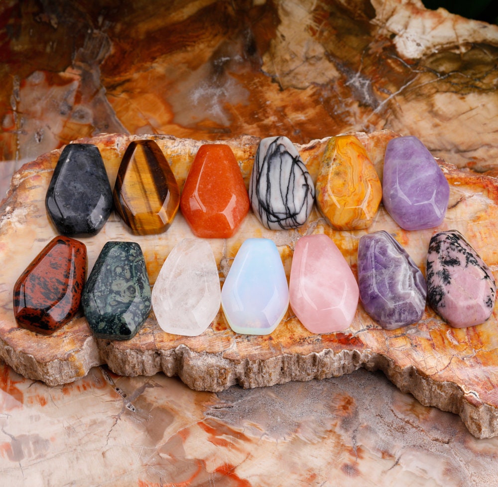 Healing Crystal Coffin Gemstone Coffins Coffin Cabochon | Etsy