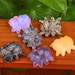30mm Crystal Spiders Carved Crystal Animals Figurines Labradorite ...