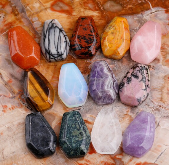 Healing Crystal Coffin Gemstone Coffins Coffin Cabochon | Etsy