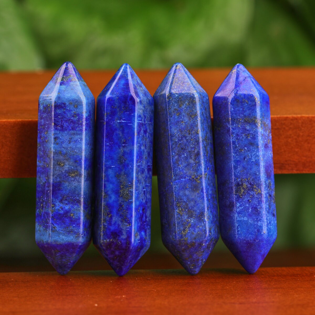 2.1" Hexagon Healing Point Pendant, 10 Stone Crystal Pointed, Healing ...