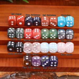 15mm Crystal Dice - Etsy