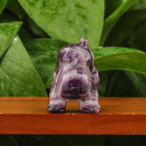 1.5 Inch Crystal Robot Carving Small Gemstone Steampunk Robot Hand ...