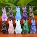 1.5 Inches Crystal Rabbit Carving Small Gemstone Bunny Hand Carved Gift ...