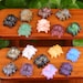 30mm Crystal Spiders Carved Crystal Animals Figurines Labradorite ...