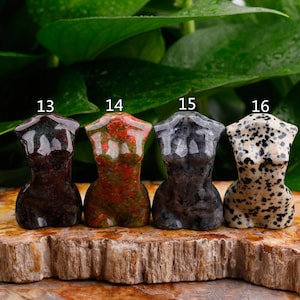 31 Stone, 2" Crystal Goddess Body Crystal Female Torso - Etsy