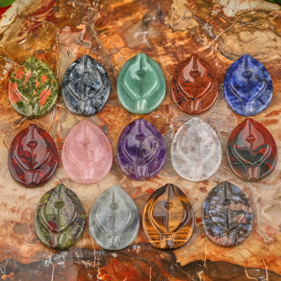 14 Stone, 1.8" Crystal the Source of Life Natural Quartz Vagina Shaped ...