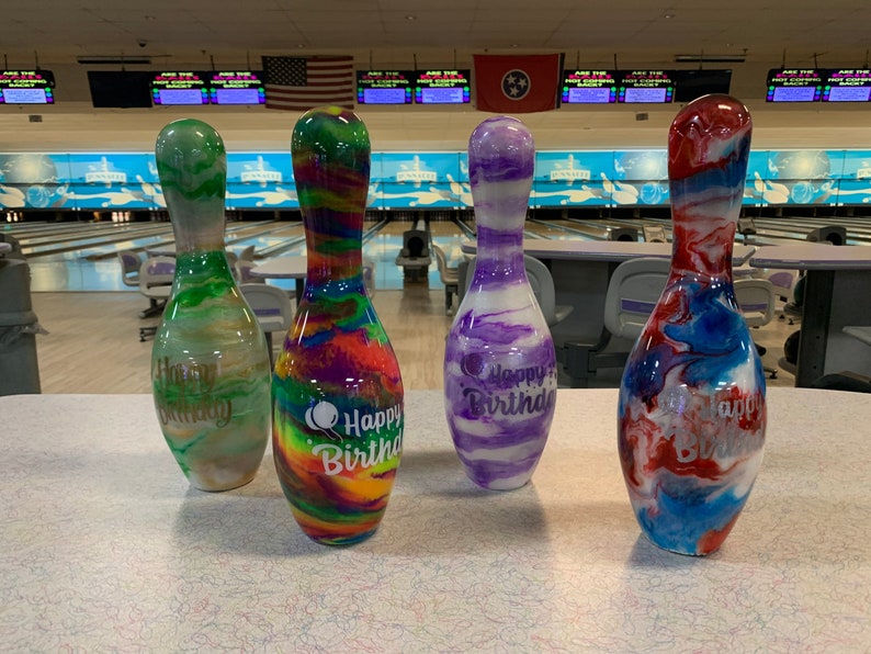 Custom Bowling Pin (ink/pigment) - Etsy