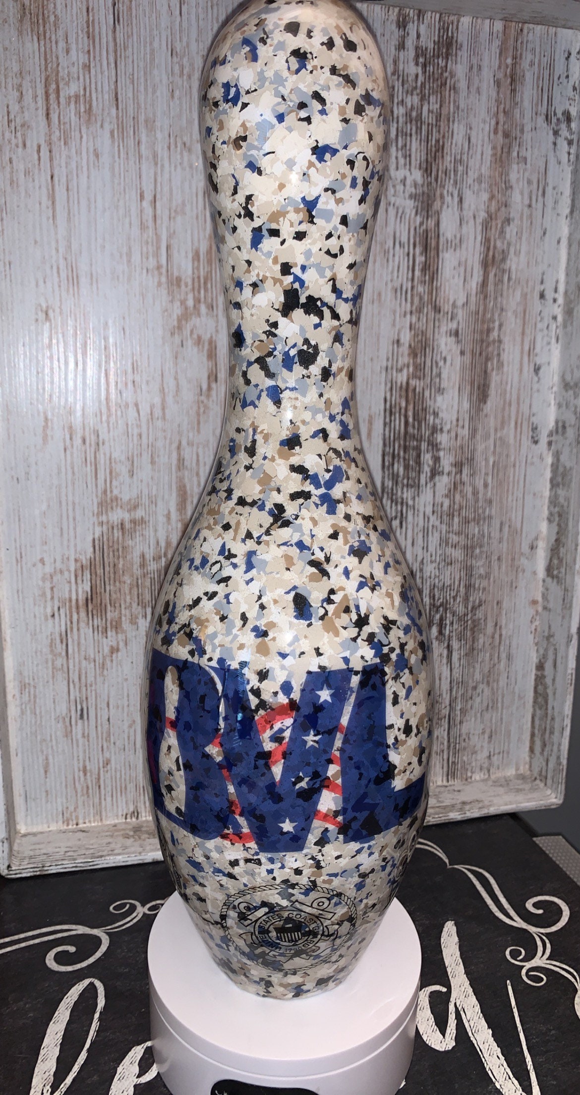 Custom Bowling Pin (glitter) - Etsy