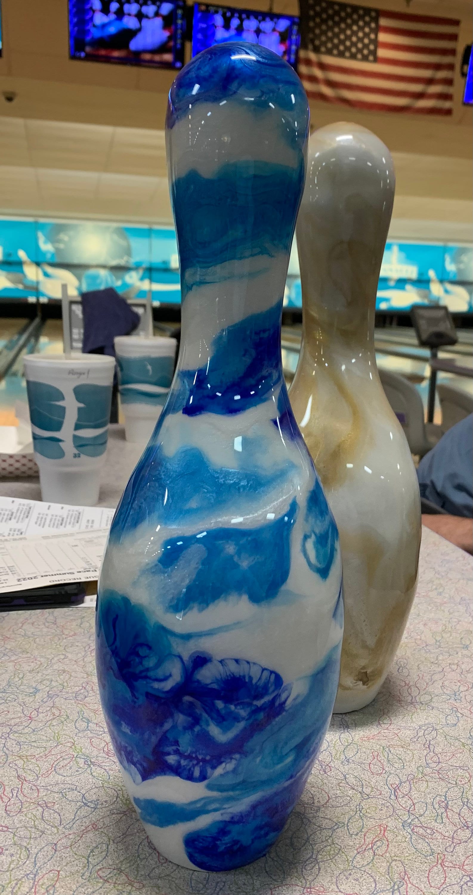 Custom Bowling Pin (ink/pigment) - Etsy