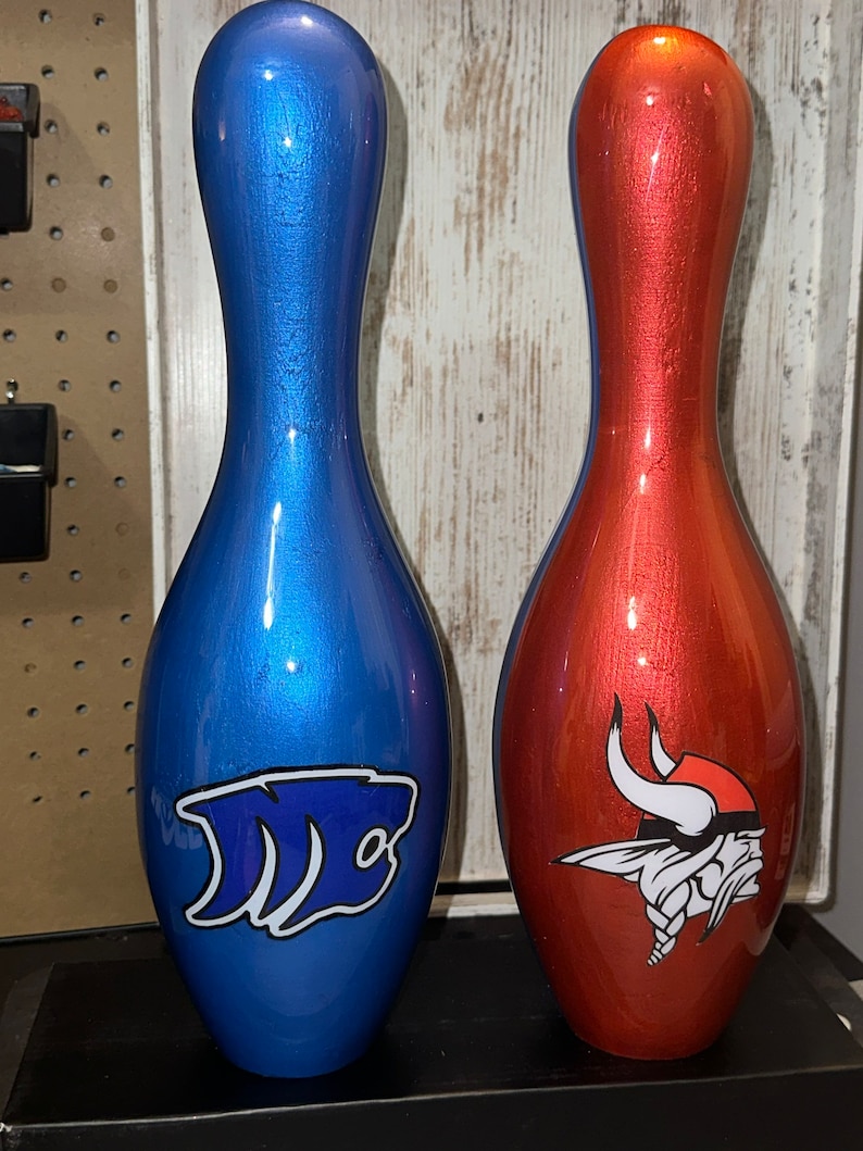 Custom Bowling Pin (ink/pigment) - Etsy