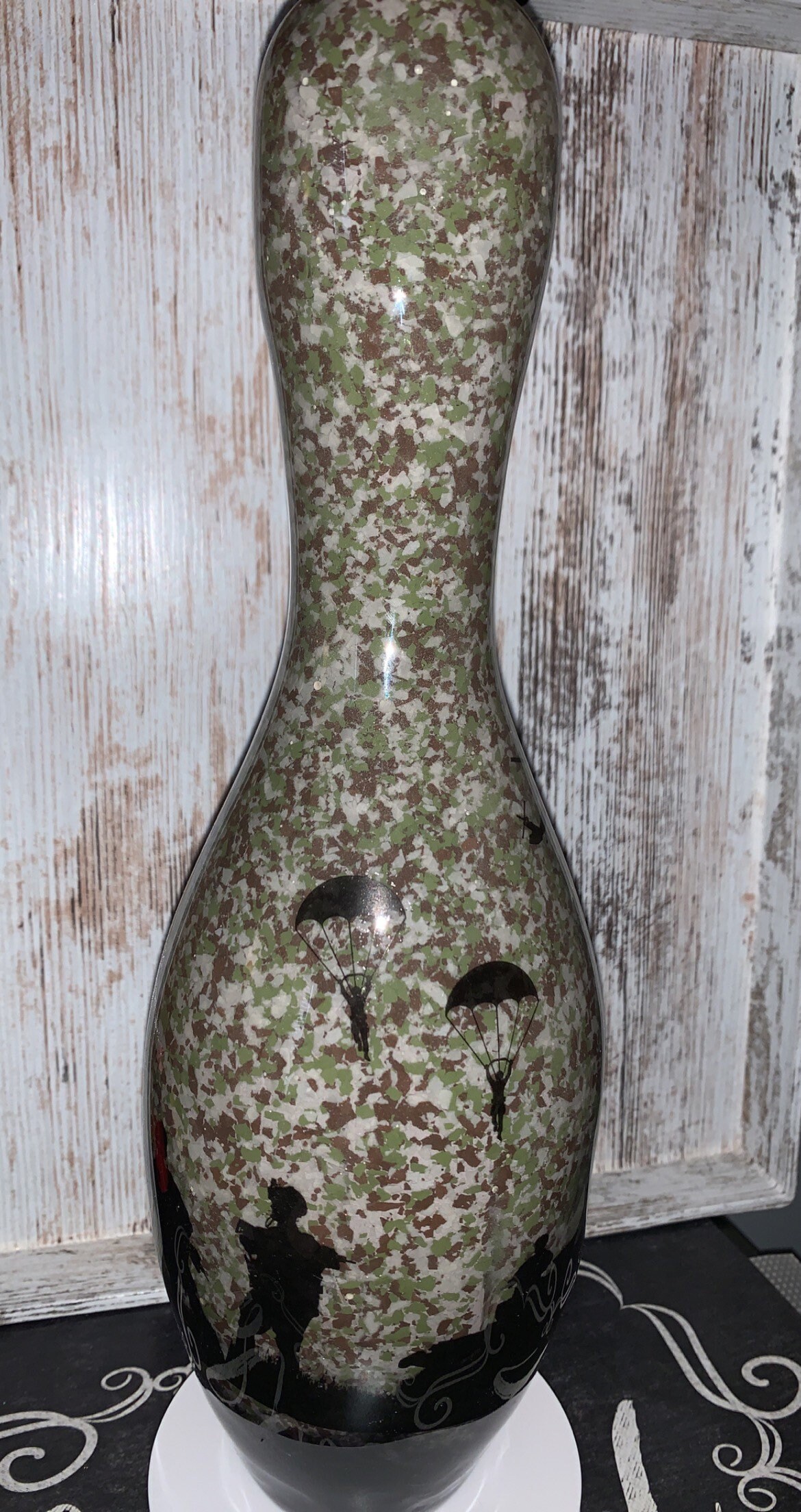 Custom Bowling Pin (glitter) - Etsy