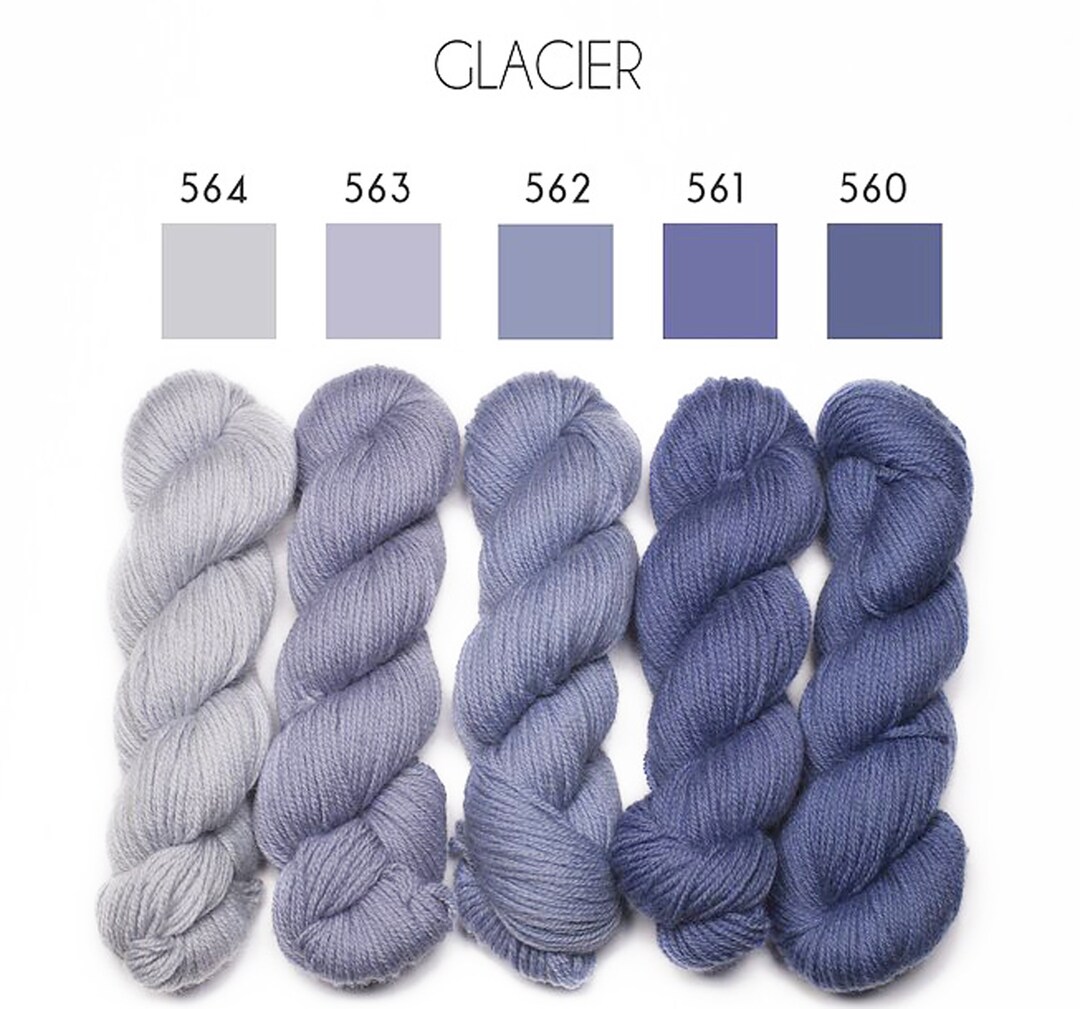 PATN - 560 - 561 - 562 - 563 -glacier Family- Skeins -PATERNAYAN - Etsy