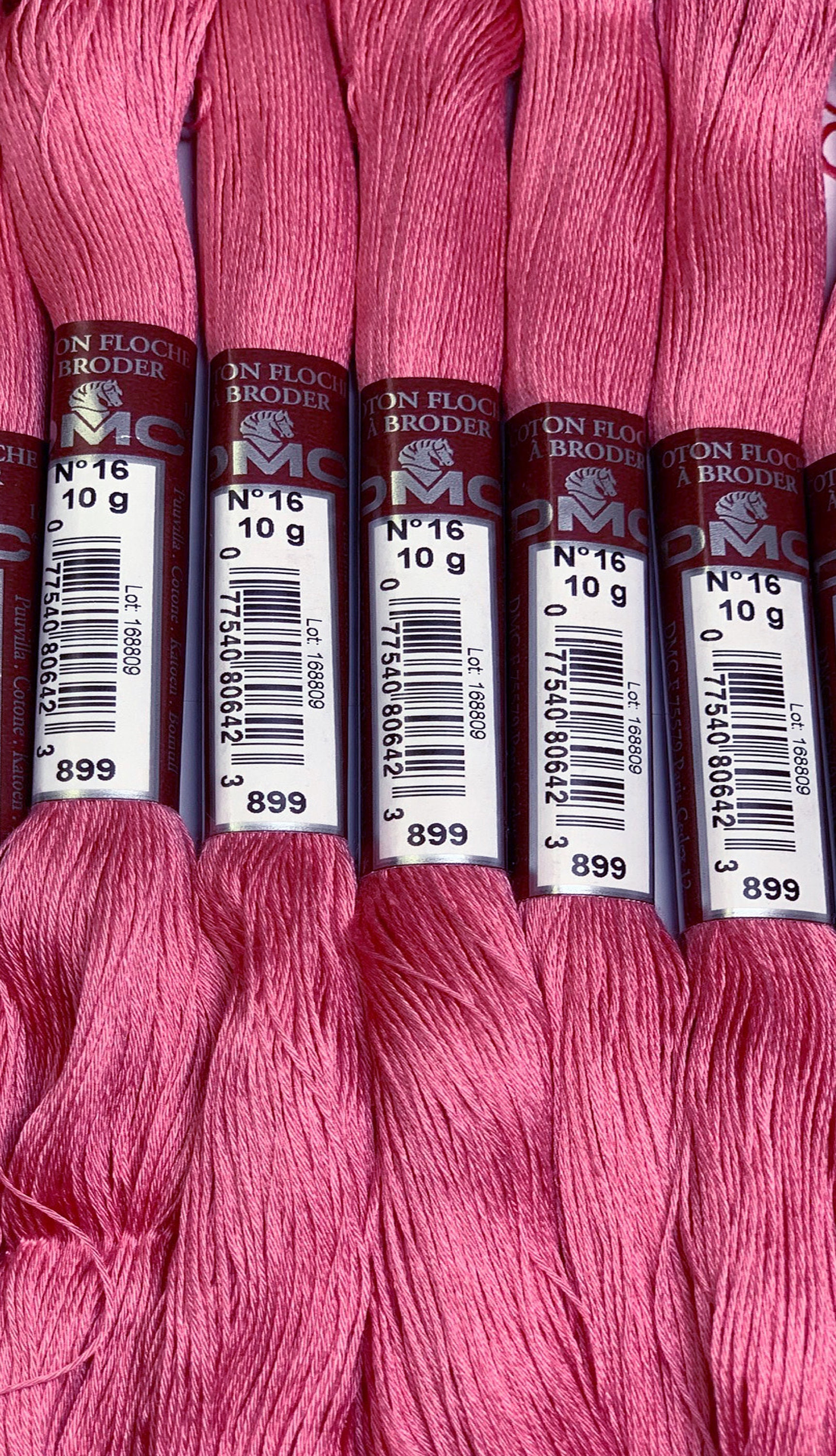 DMC-FLOCHE-COLOR 899 Rose Pink Medium - Etsy