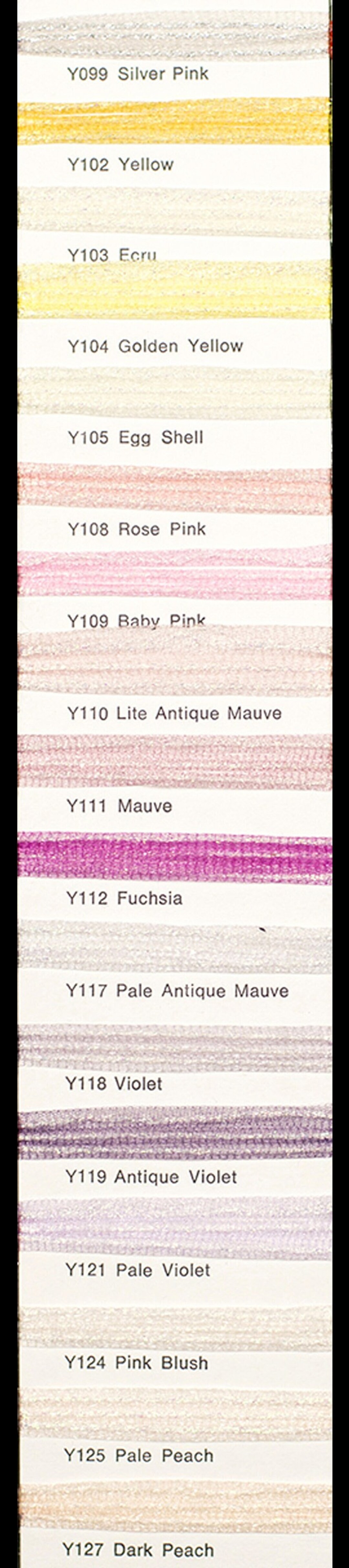 FROSTY RAYS Y099-Y127 & PY101-PY109 - by Rainbow Gallery - Etsy