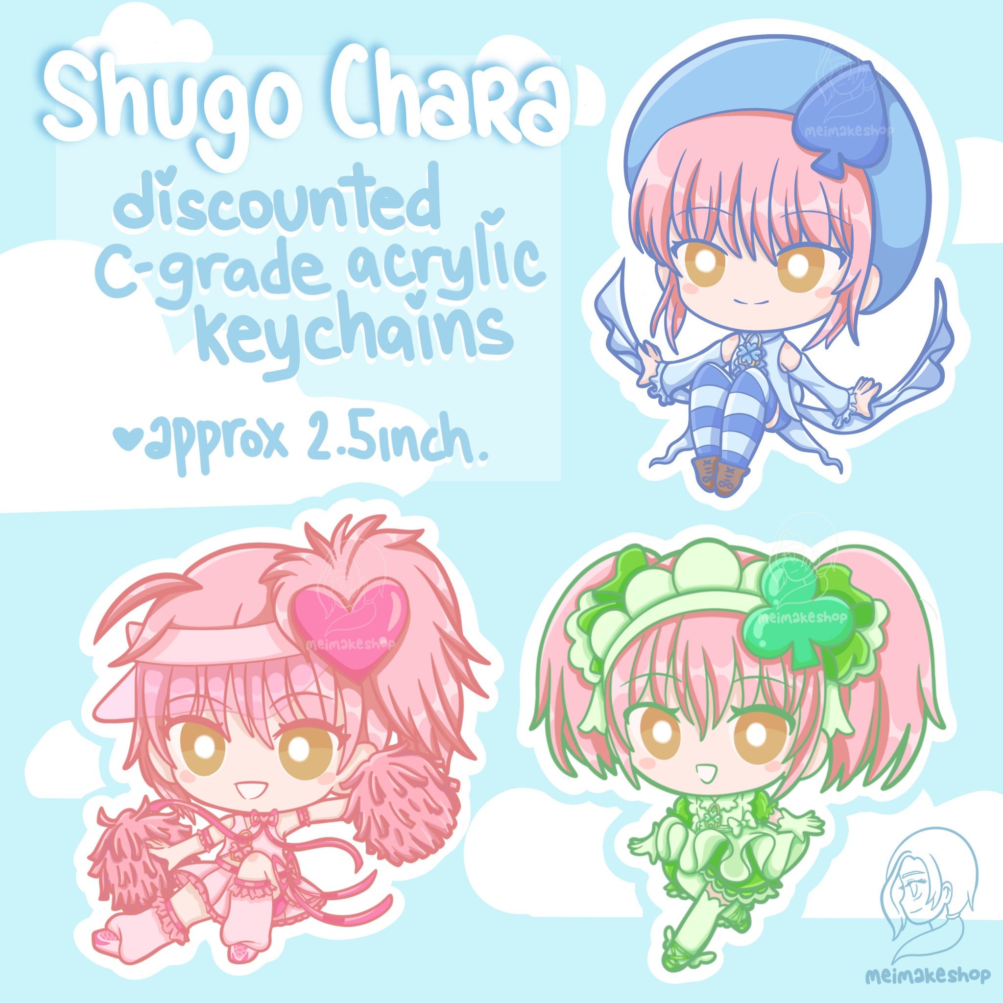 Shugo Chara Guardian Characters Base